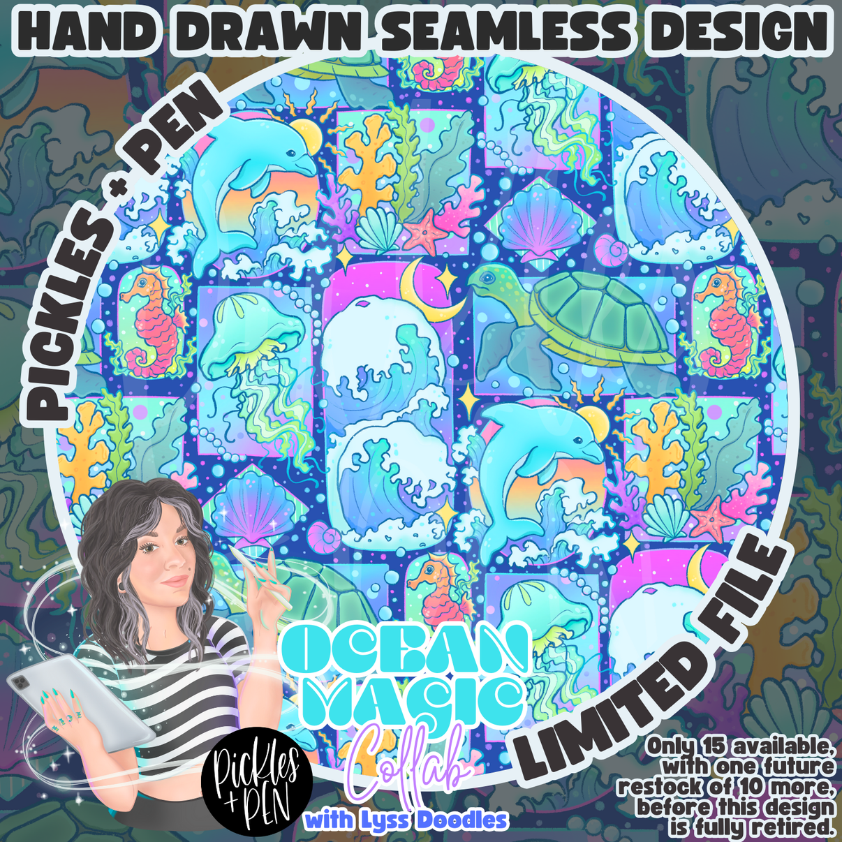 Ocean Magic Collage SMLSS [LIMITED] – PicklesAndPen