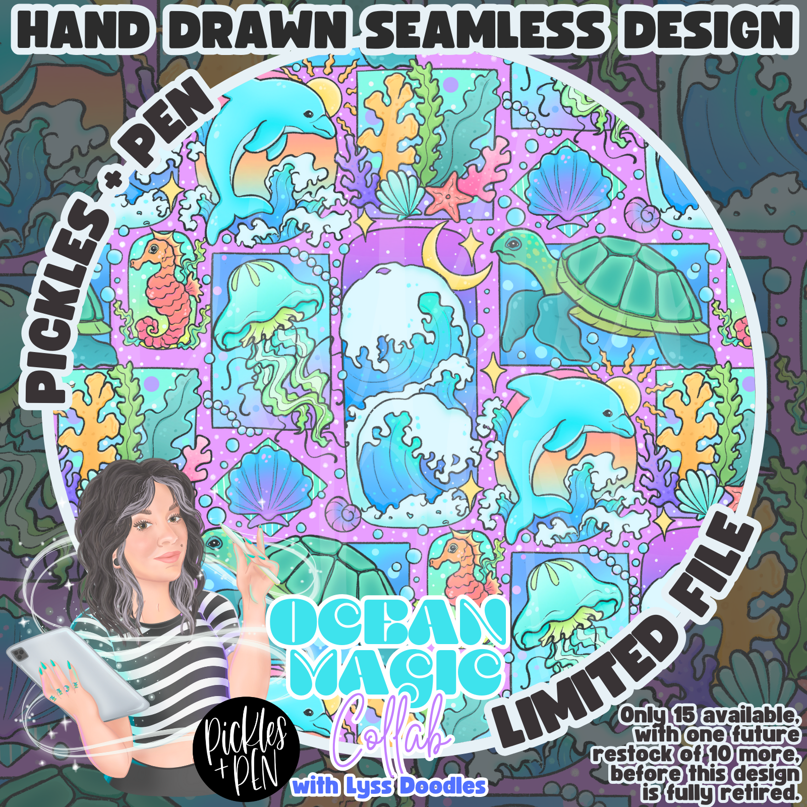 Ocean Magic Collage SMLSS [LIMITED] – PicklesAndPen