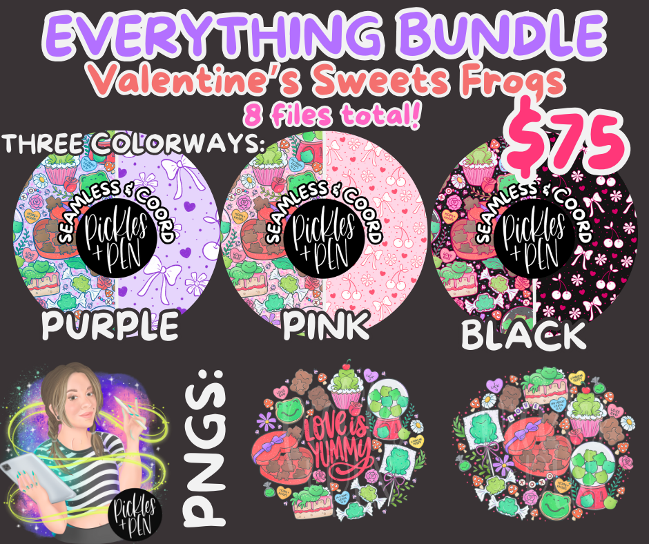 EVERYTHING BUNDLE "Valentine's Frogs Sweets" [ONLY 3 AVAILABLE ...